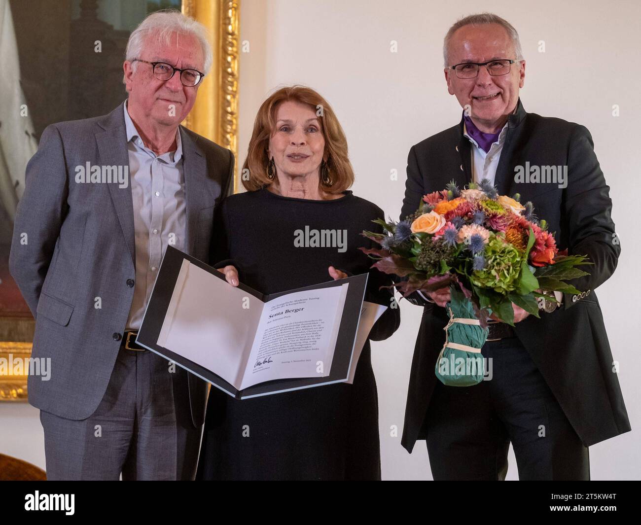 Gerd ANTHOFF, Schauspieler und Laudator, Senta BERGER, Schauspielerin ...