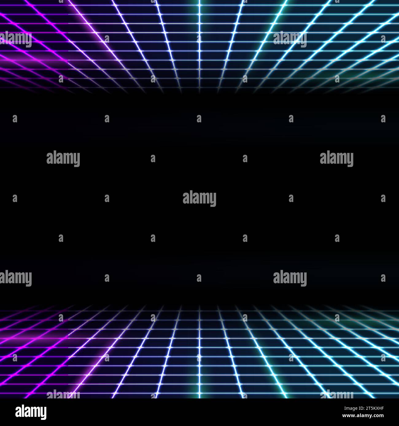 Retro futuristic 80s-90s abstract hi-tech neon background. Vector ... Retro futuristic 80s-90s abstract hi-tech neon background. Vector ...