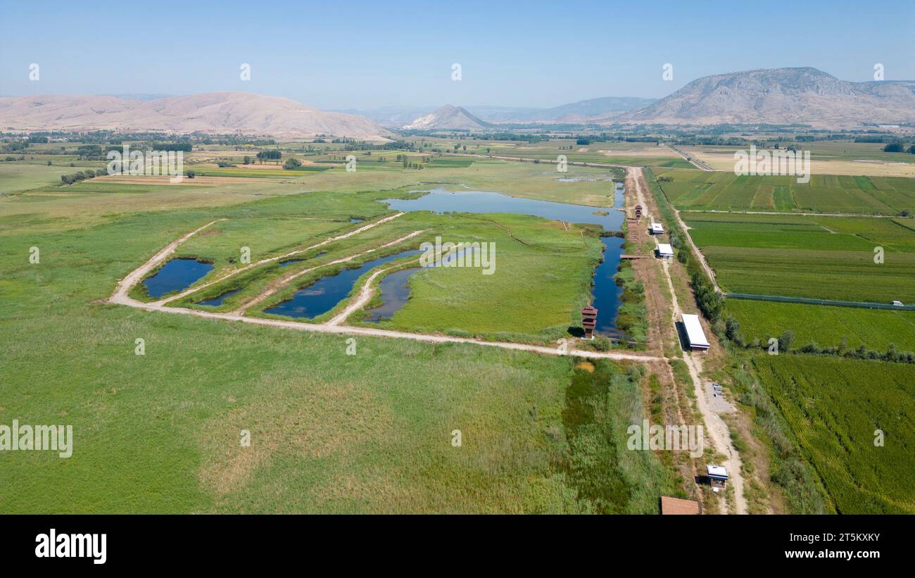 Kaz lake. Kaz Lake is located in Tokat Turkey. Turkey tourist ...