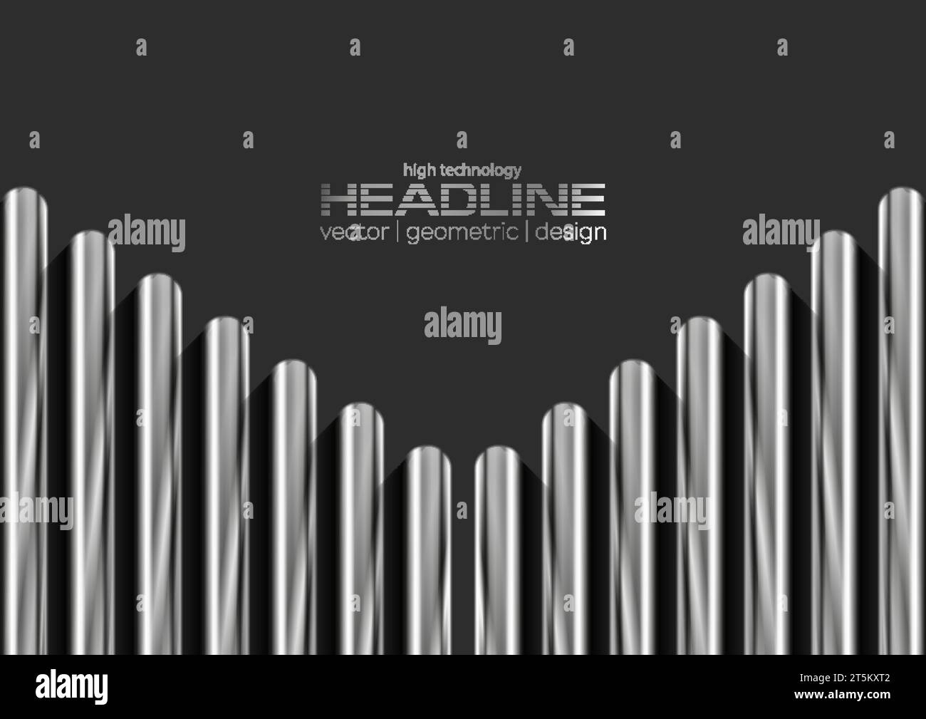 Geometric tech black glossy stripes Stock Vector Images - Alamy