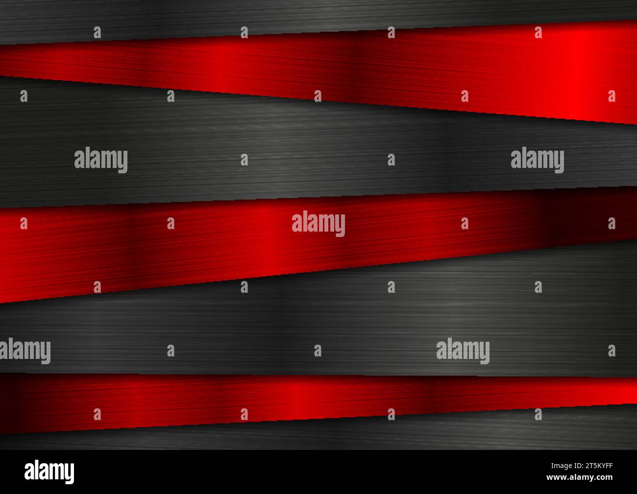 High contrast red and black abstract tech textural background ...