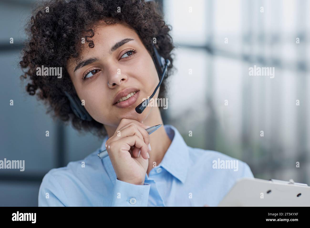 Climbing my way up the customer service ladder Stock Photo - Alamy