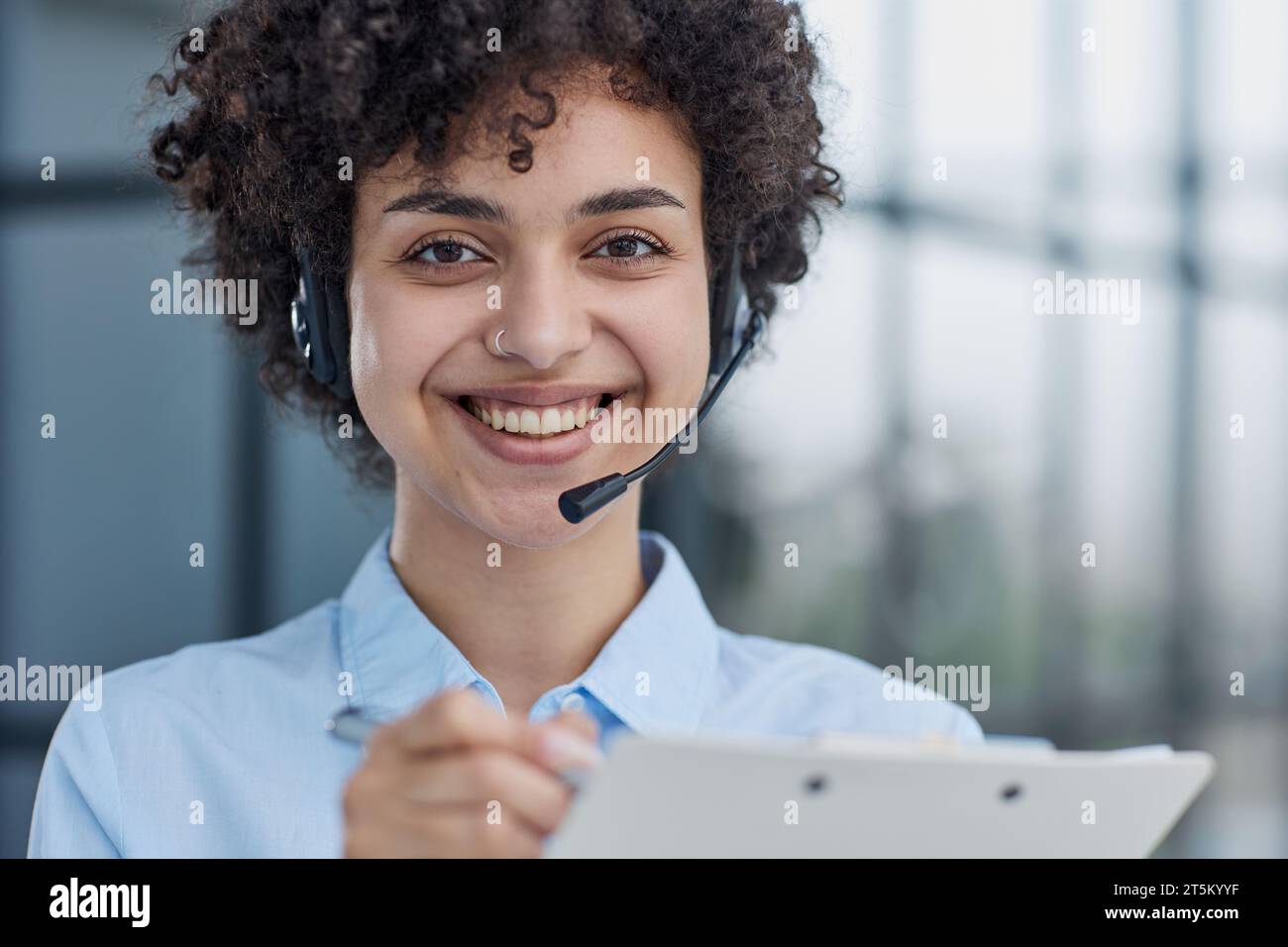 Climbing my way up the customer service ladder Stock Photo - Alamy