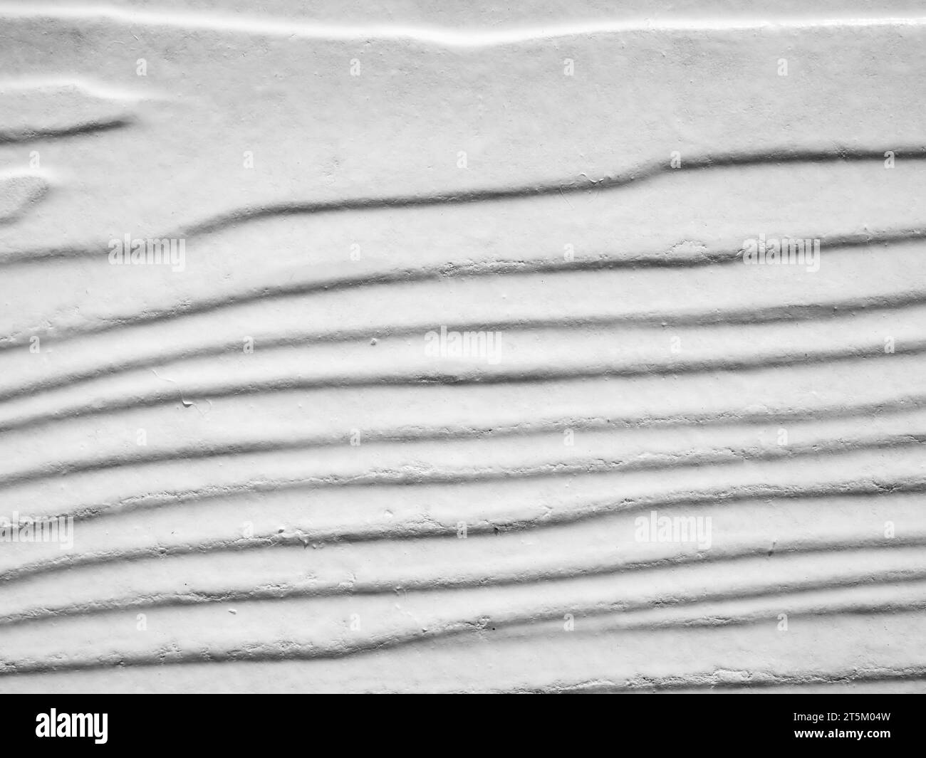White concrete texture, horizontal line like sea waves Stock Photo - Alamy