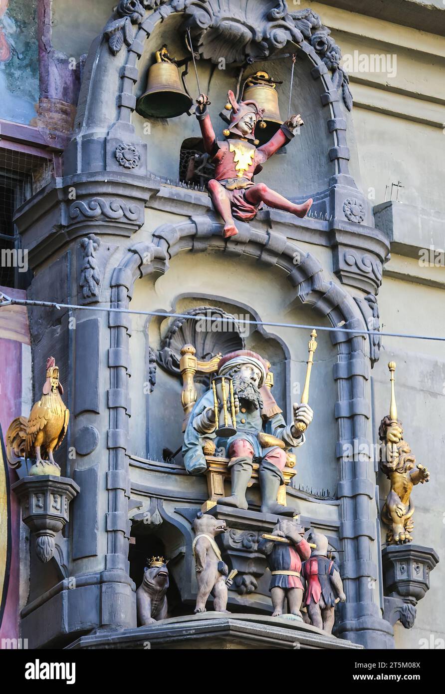 Ye olde and famous clock Stock Photo - Alamy