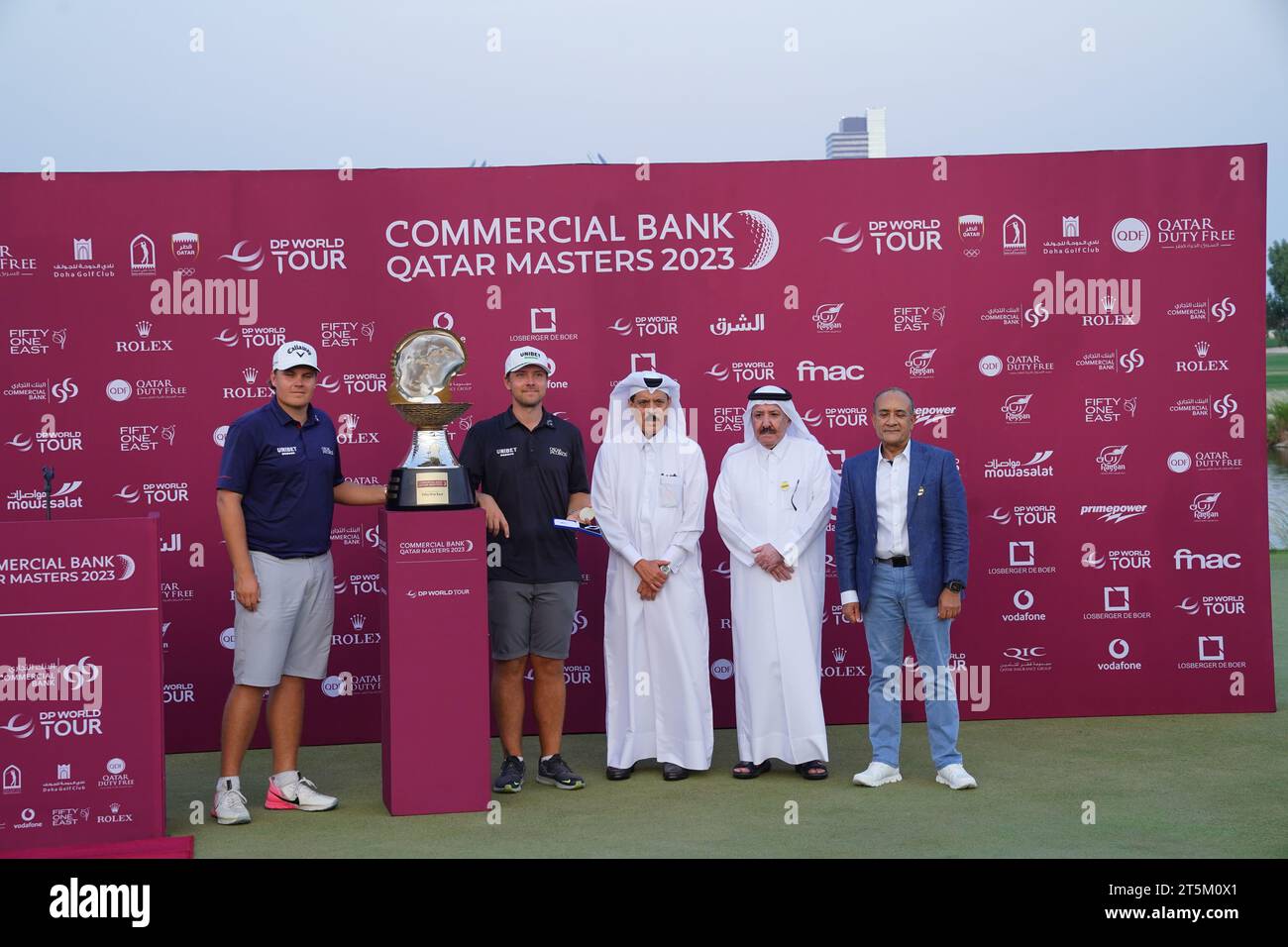 Prize distribution function of the Commercial Bank Qatar Masters at the ...