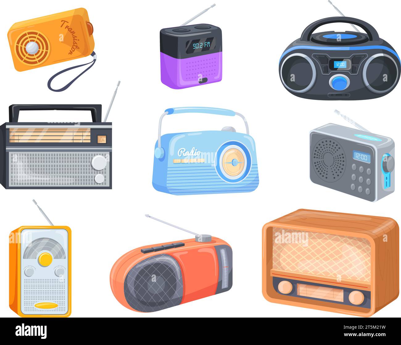 Vintage tuners Stock Vector Images - Alamy