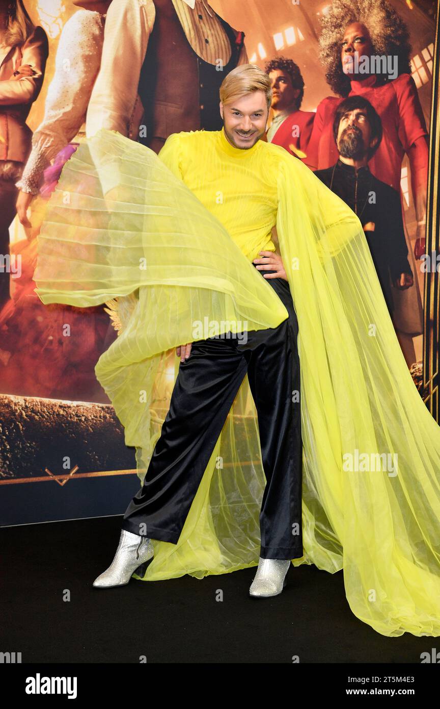 Sam Dylan bei der Premiere des Kinofilms 'Die Tribute von Panem - The ...