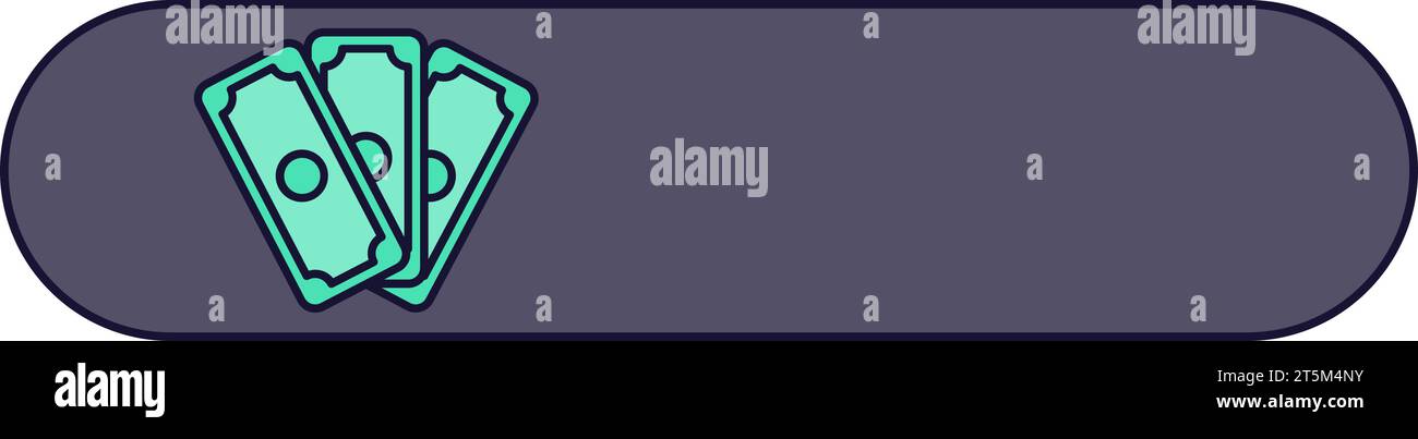Grey Slider Switch With Dollar Bills Stack Symbol On Off And Control Options Toggle Digital