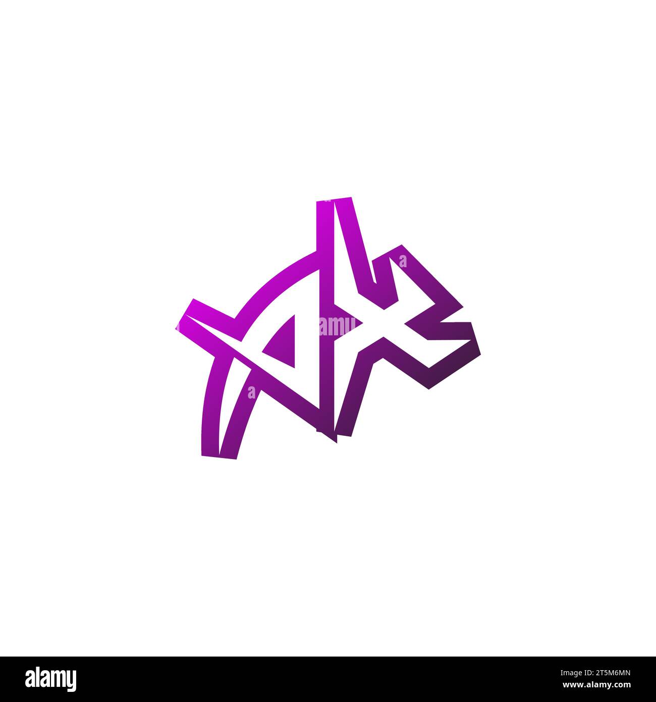 Ax gaming logo hi-res stock photography and images - Alamy