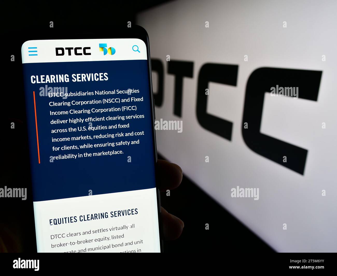 Dtcc clearing hi-res stock photography and images - Alamy
