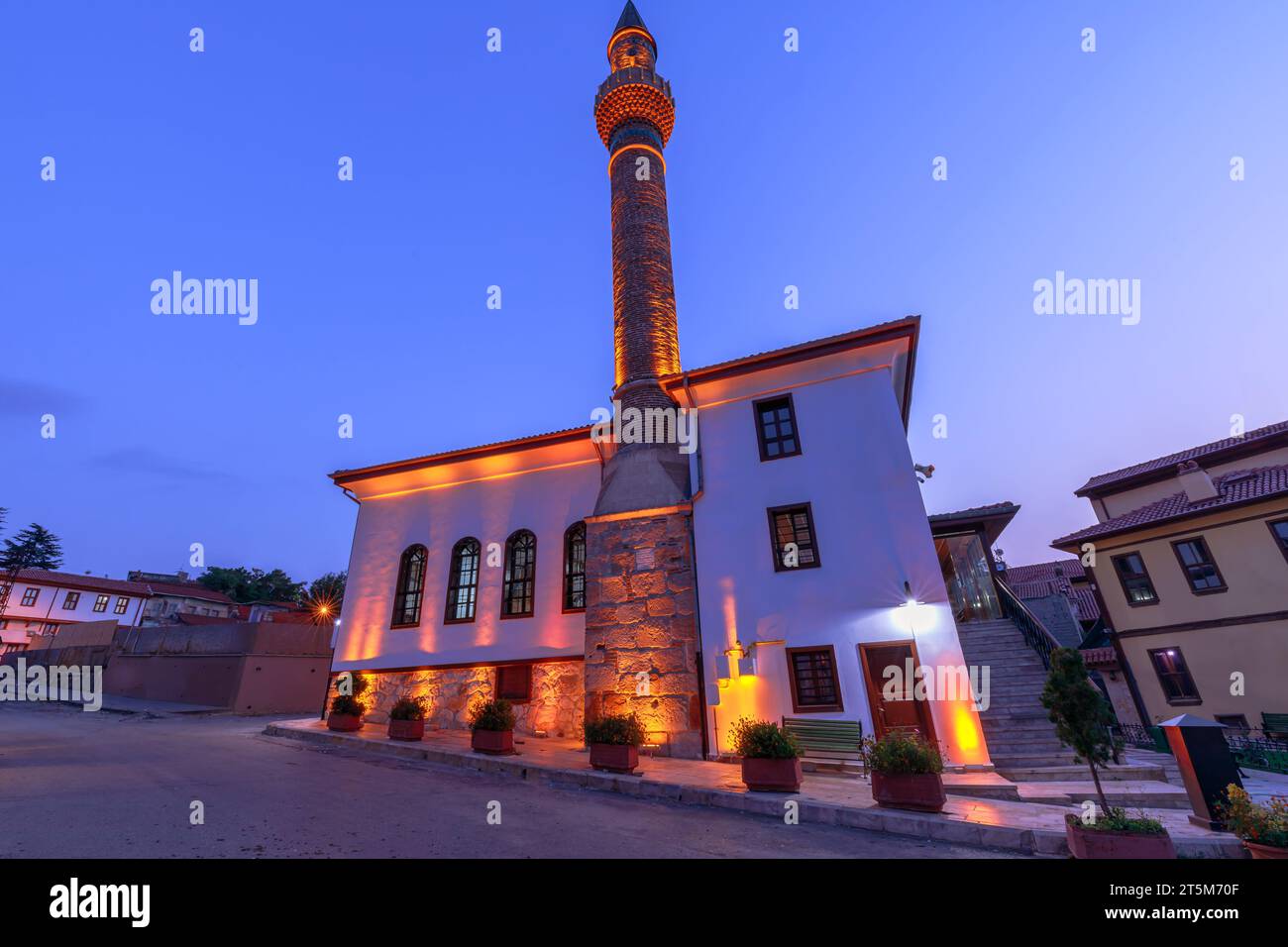 Orta Isik Mosque in Eskisehir, Turkey, stands as an architectural ...