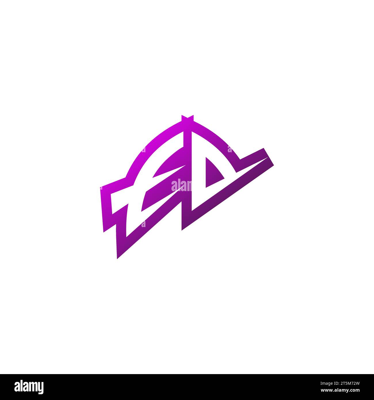 ED Premium emblem logo initial esport and gaming design concept Stock ...