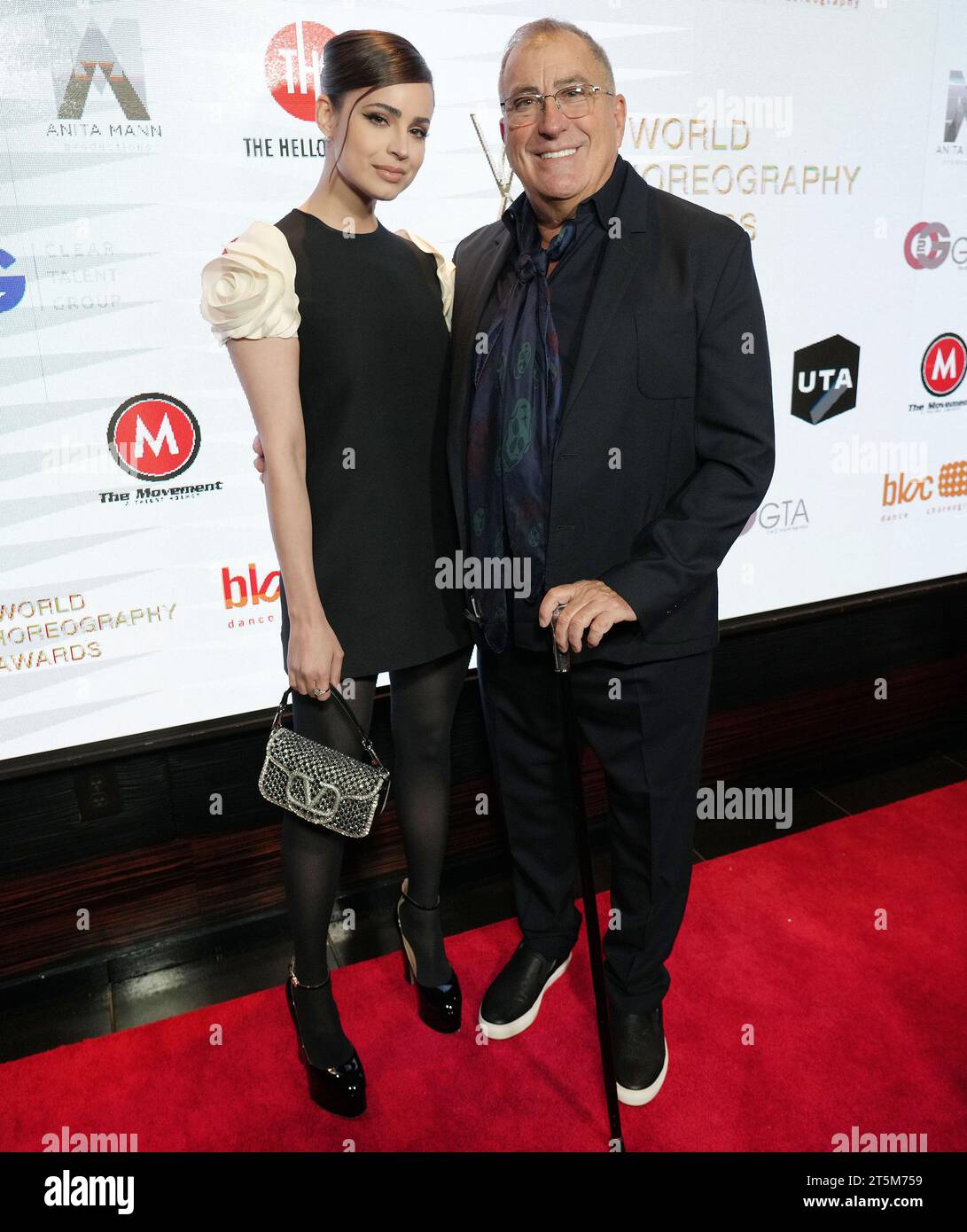 Los Angeles, USA. 02nd Nov, 2023. (L-R) Sofia Carson and Kenny Ortega ...
