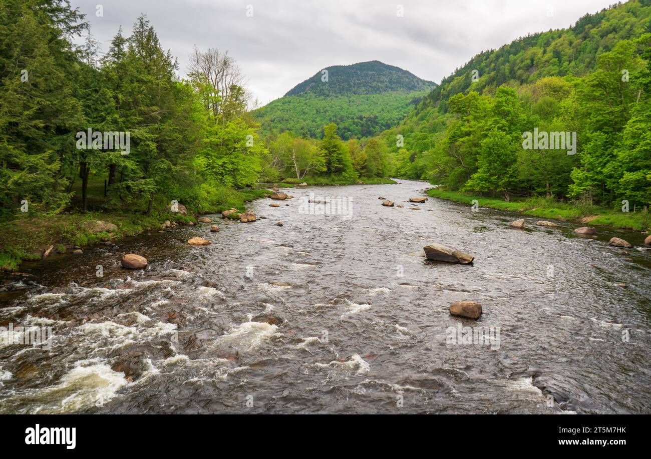 High Falls Gorge Stock Photo - Alamy