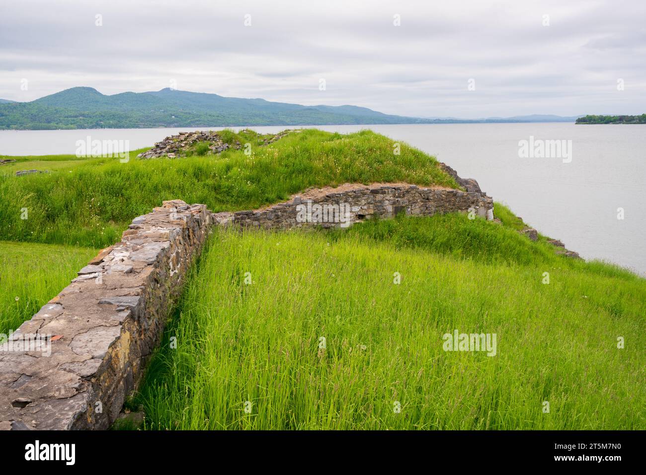 His Majesty's Fort at Crown Point, Crown Point State Historic Site in ...