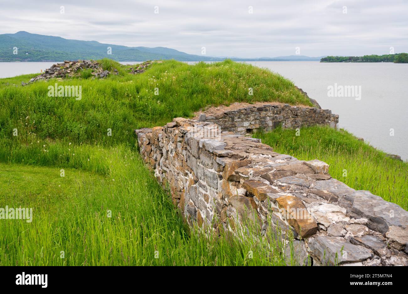 His Majesty's Fort at Crown Point, Crown Point State Historic Site in ...