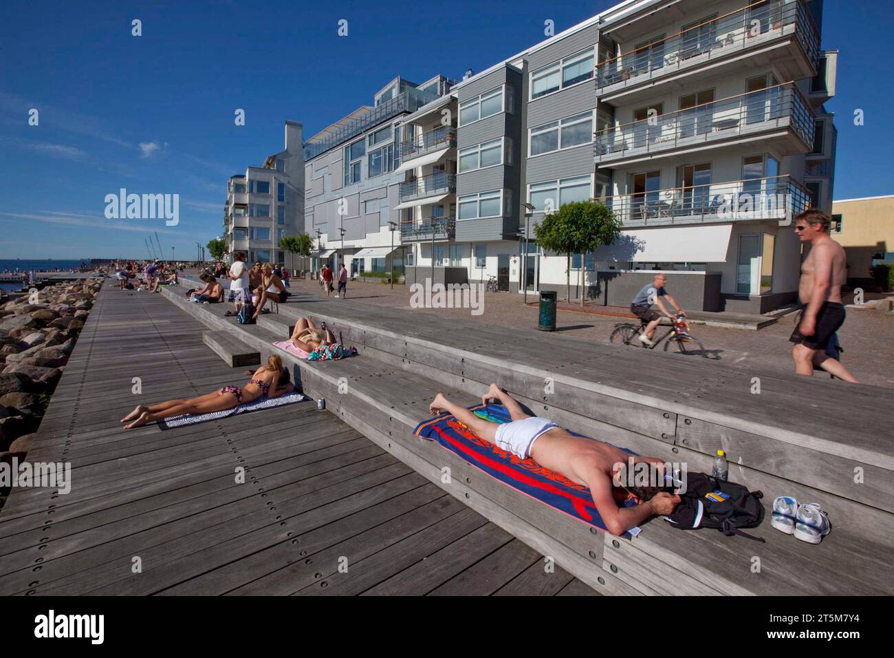 MALMO SWEDEN SUSTAINABLE CITY CITY Stock Photo - Alamy