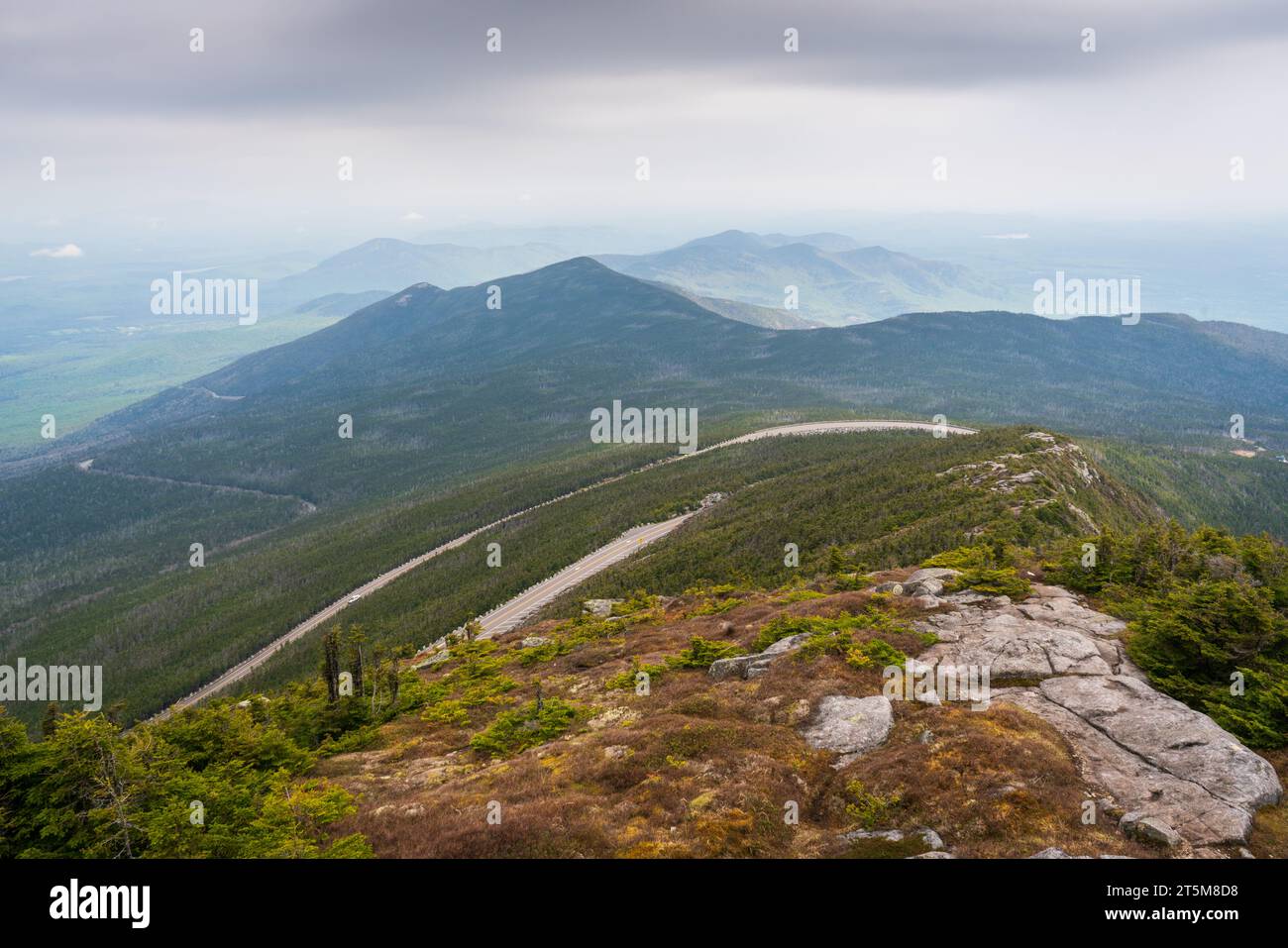 The Whiteface Mountain in the Adirondacks, New York State Stock Photo ...