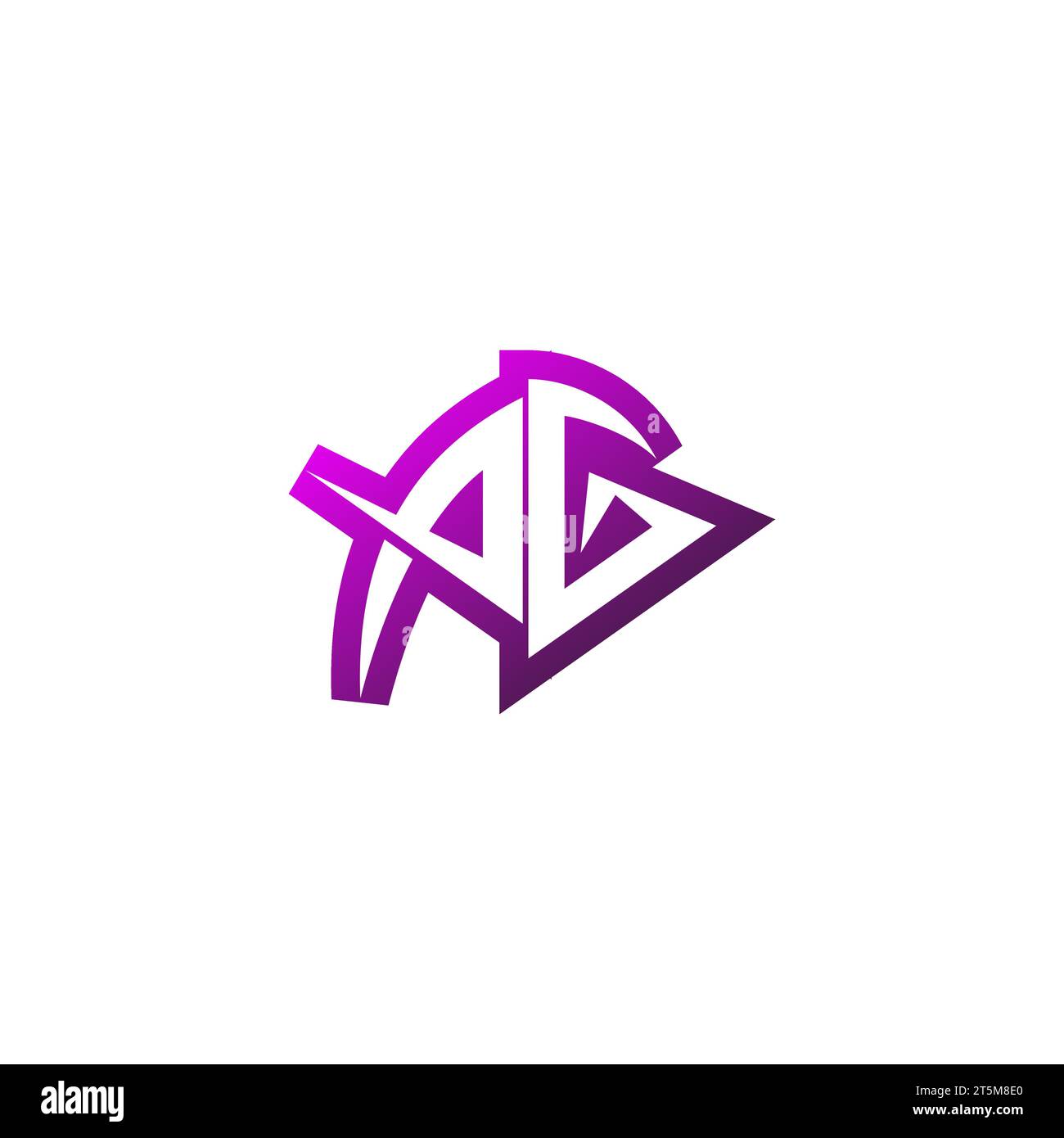 Ag digital logo Stock Vector Images - Alamy