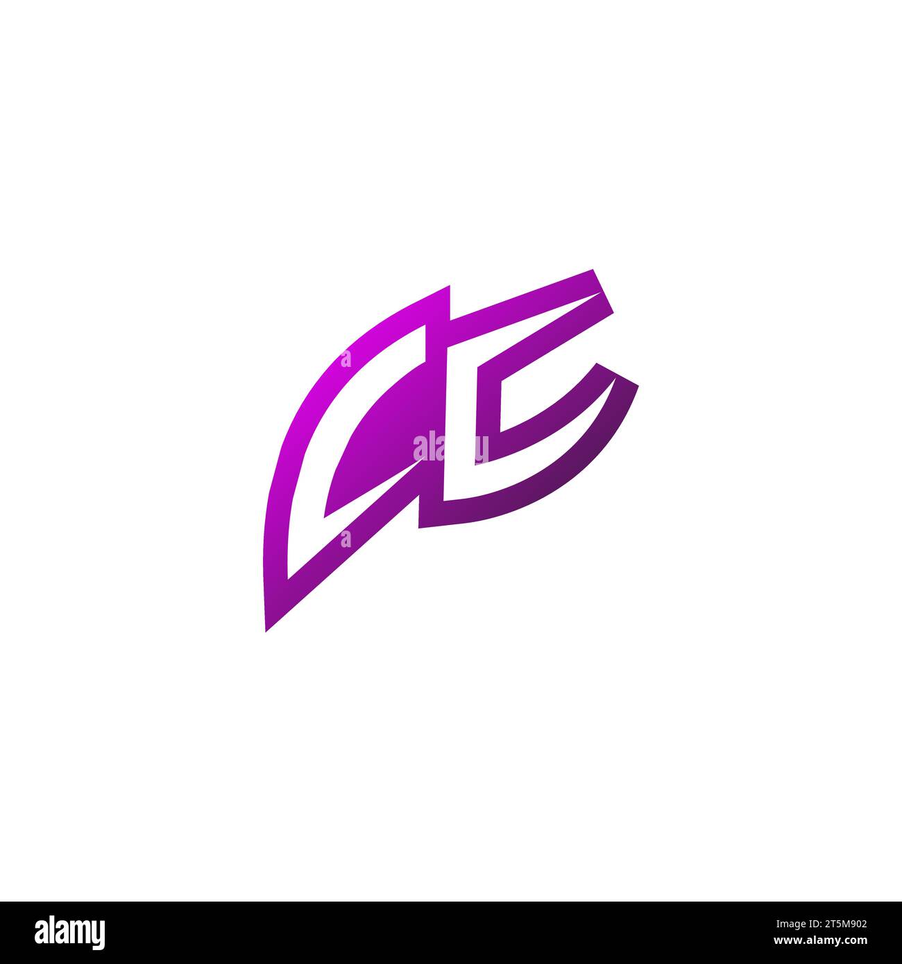 CC Premium emblem logo initial esport and gaming design concept Stock ...
