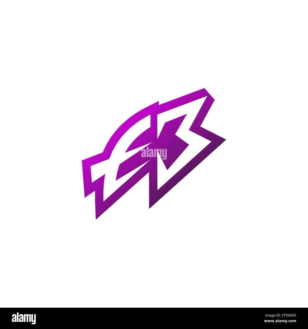 EB Premium emblem logo initial esport and gaming design concept Stock ...