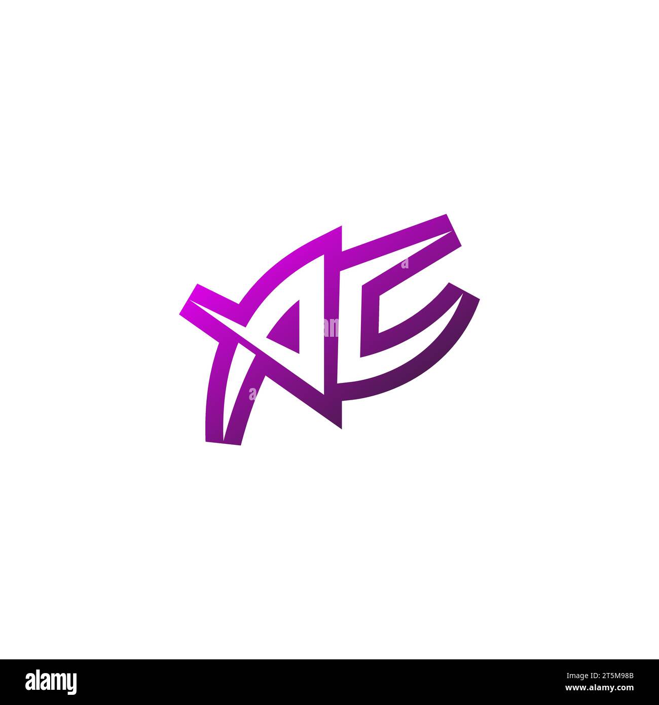 Ac gaming logo Stock Vector Images - Alamy