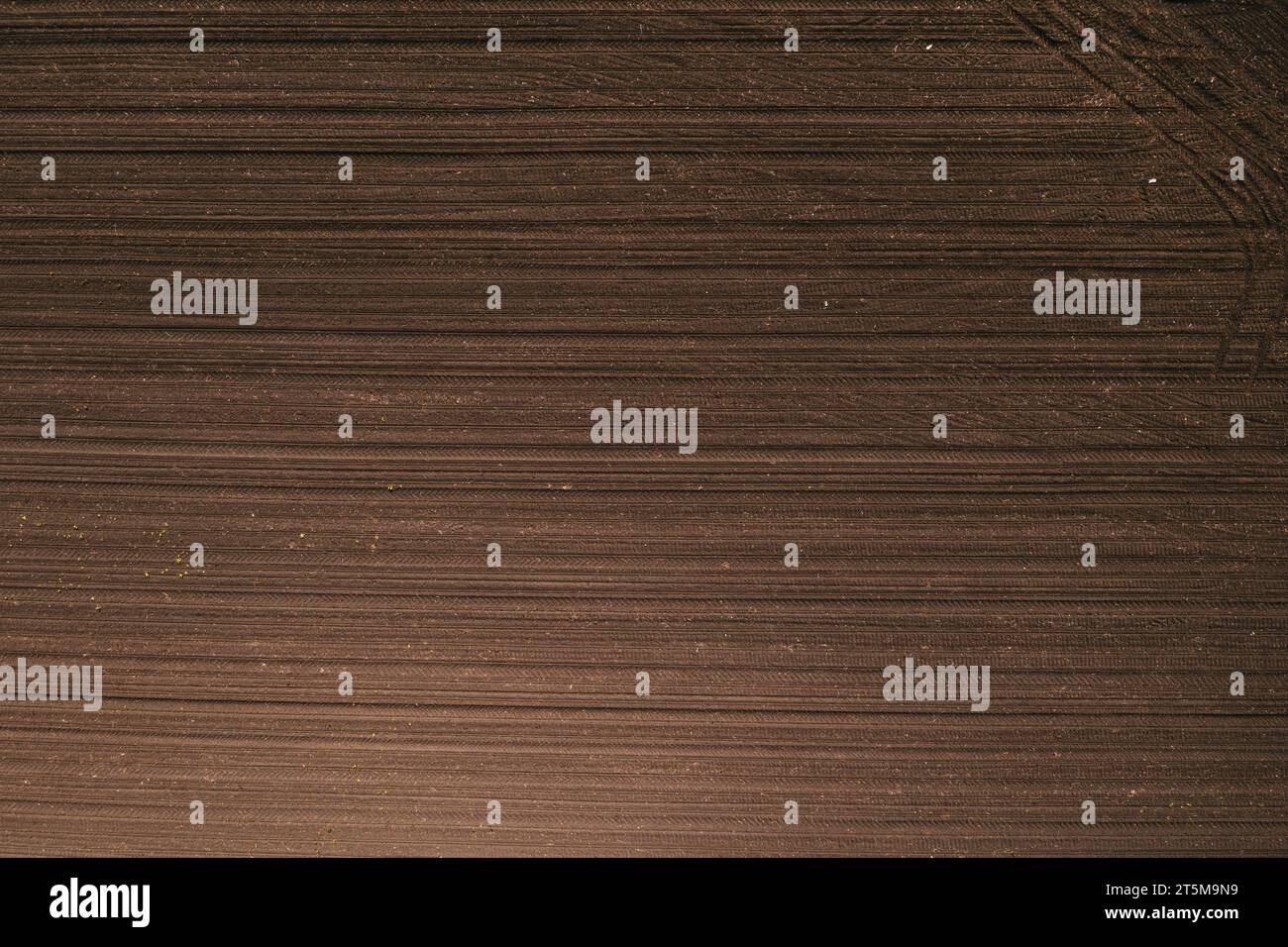 Aerial shot tractor in field hi-res stock photography and images - Alamy