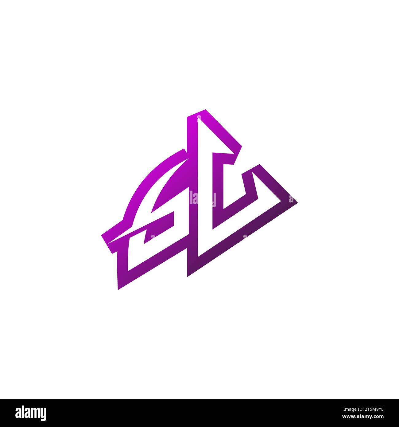 Initial gv logo vector vectors Cut Out Stock Images & Pictures - Alamy