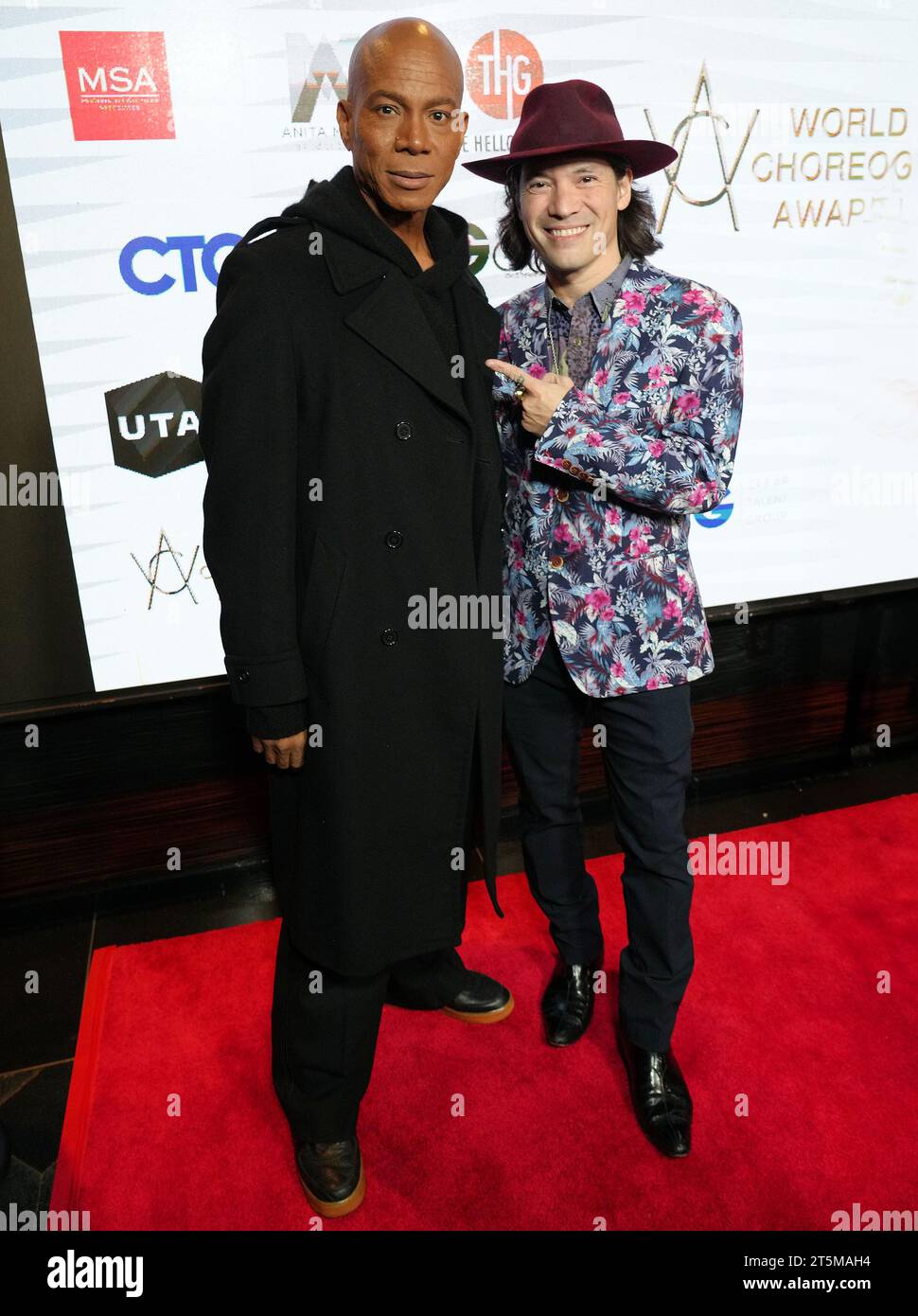Los Angeles, USA. 02nd Nov, 2023. (L-R) Travis Payne and Charles Klapow ...