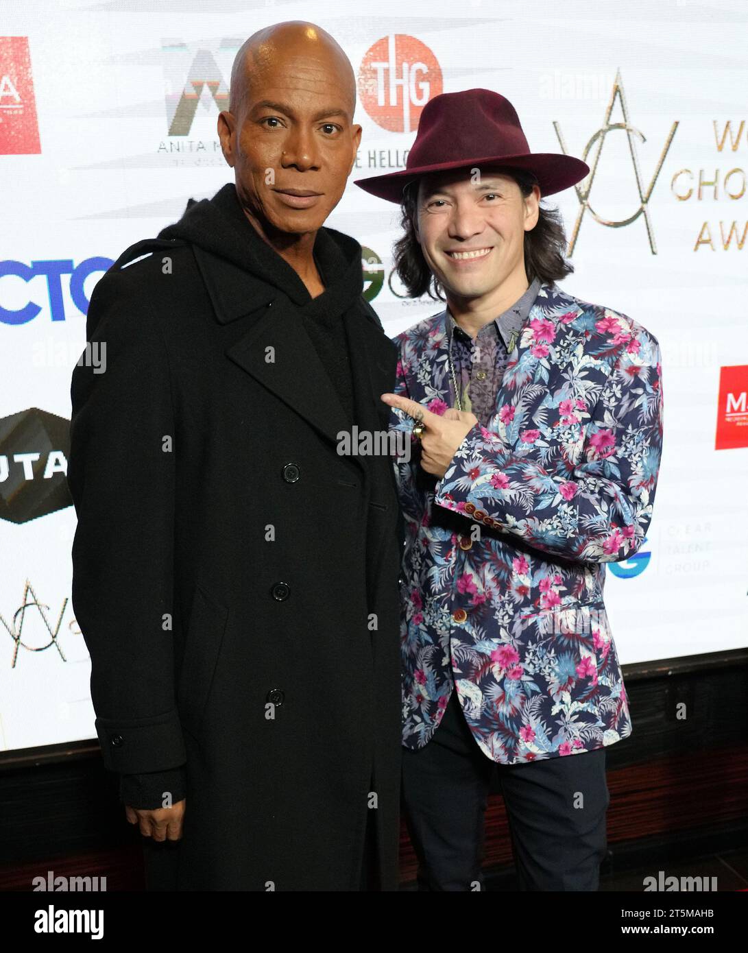 Los Angeles, USA. 02nd Nov, 2023. (L-R) Travis Payne and Charles Klapow ...