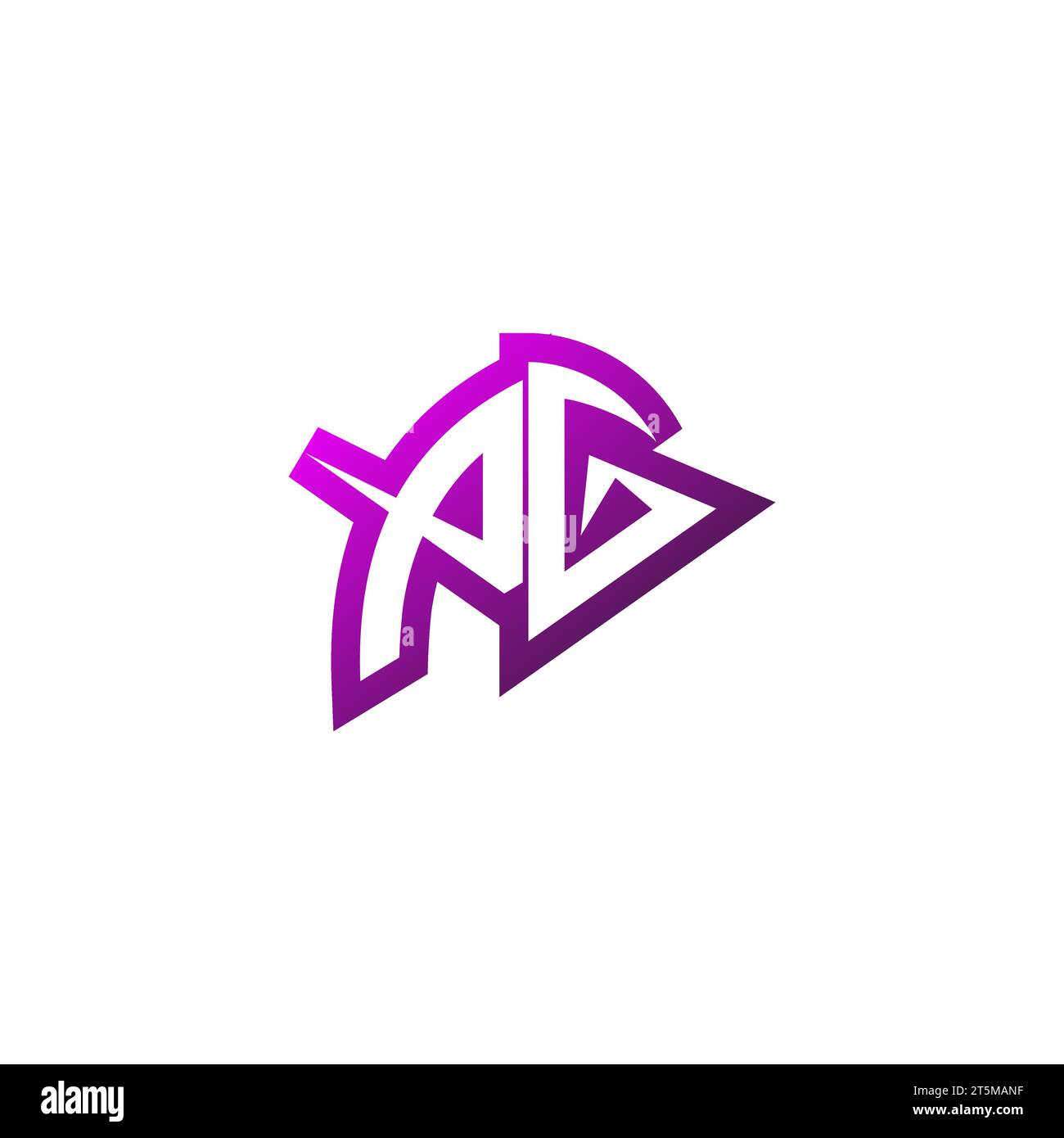 PG Premium emblem logo initial esport and gaming design concept Stock ...