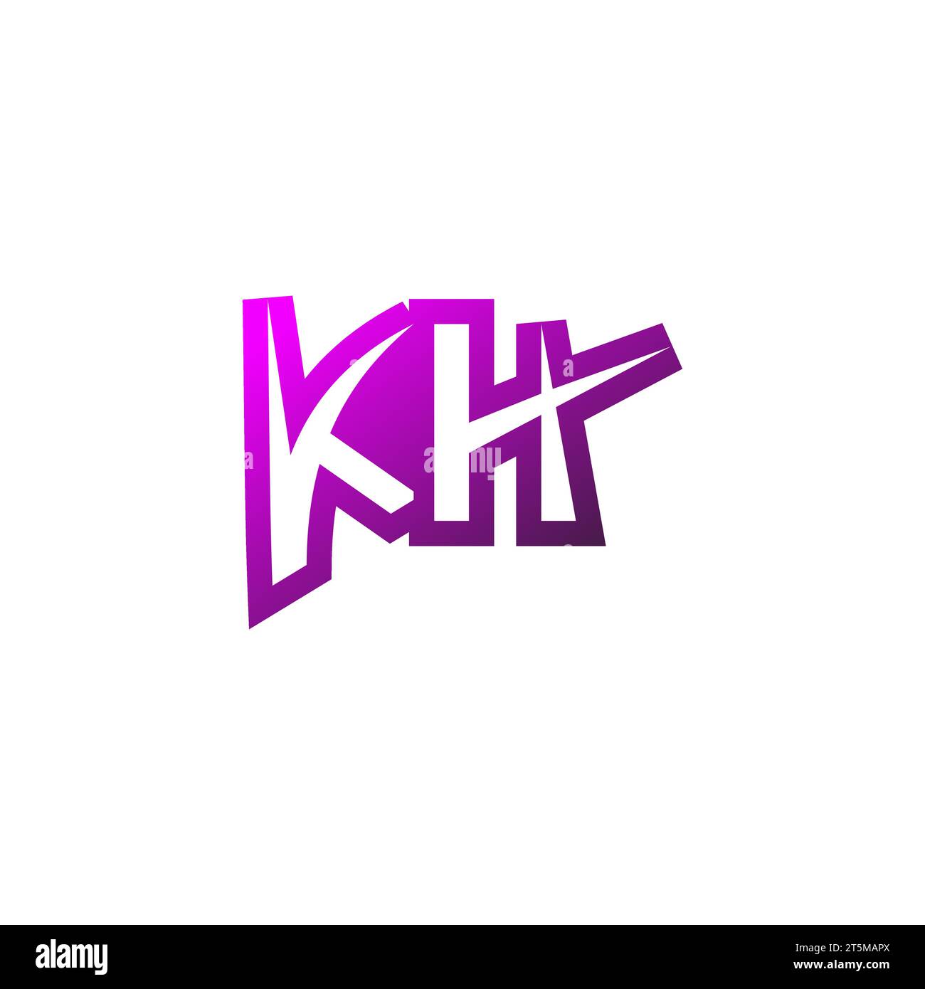 Kh logos Stock Vector Images - Alamy