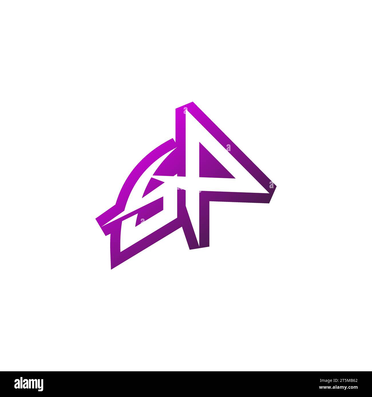 GP Premium emblem logo initial esport and gaming design concept Stock ...