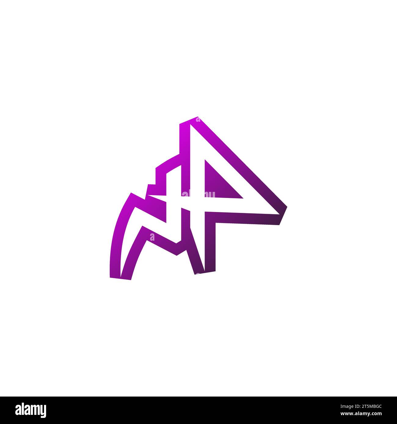 NP Premium emblem logo initial esport and gaming design concept Stock ...