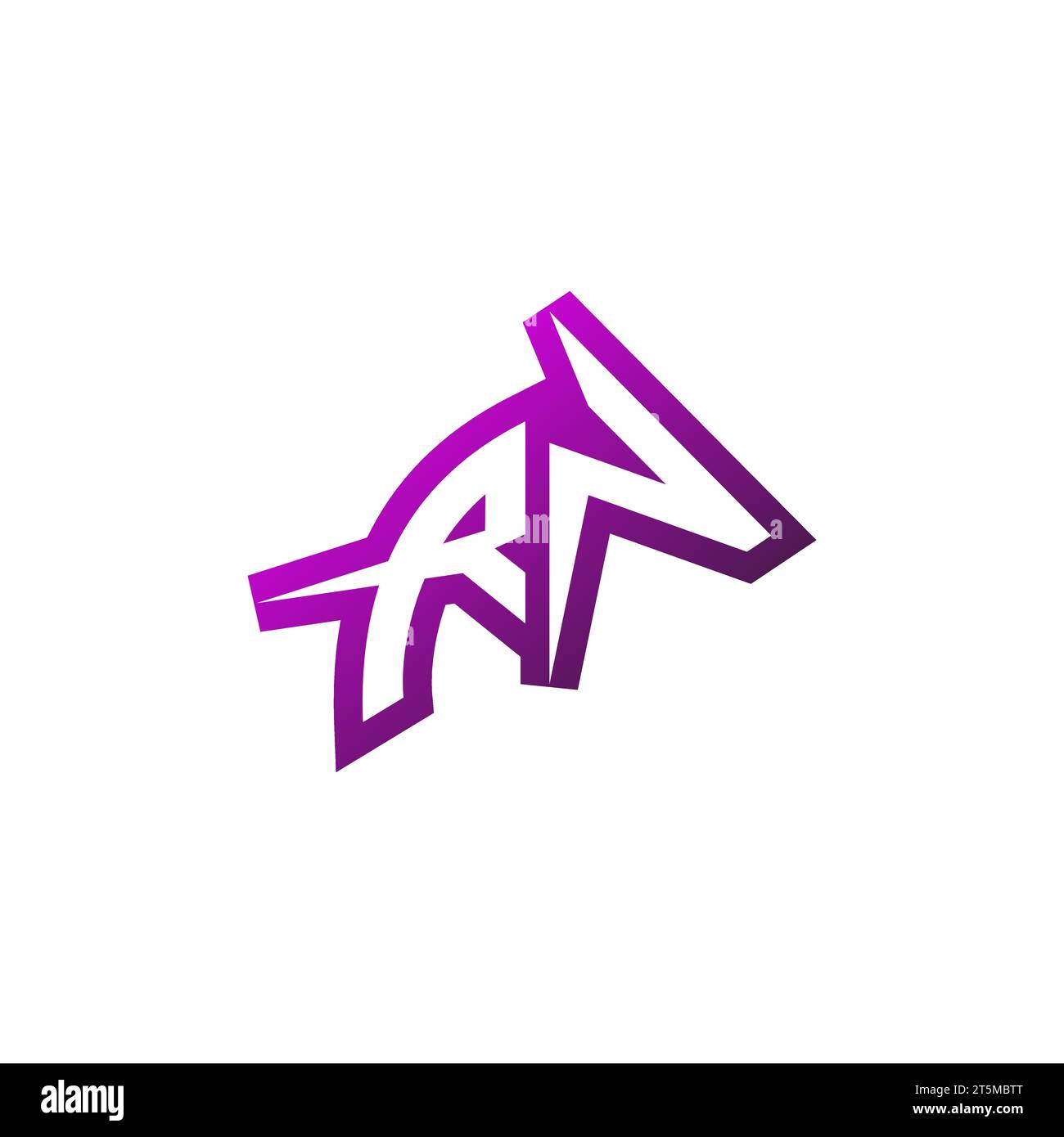 Rn modern logo Stock Vector Images - Alamy