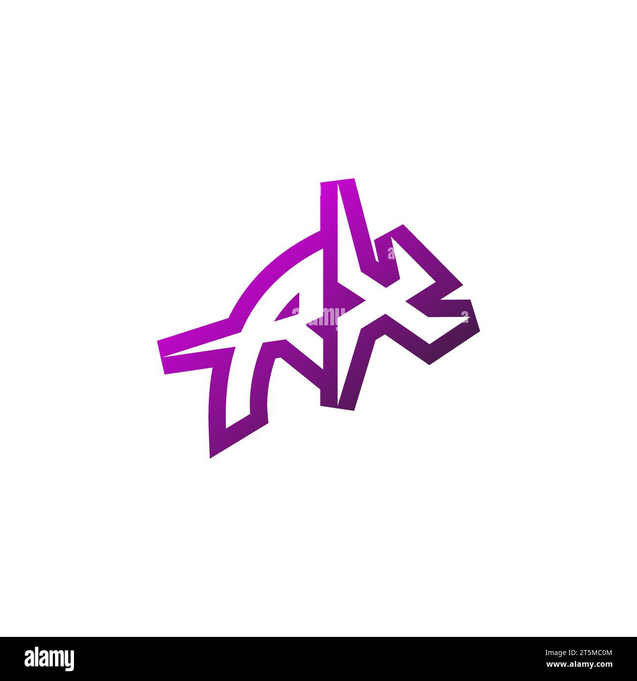 Rx gaming logo hi-res stock photography and images - Alamy