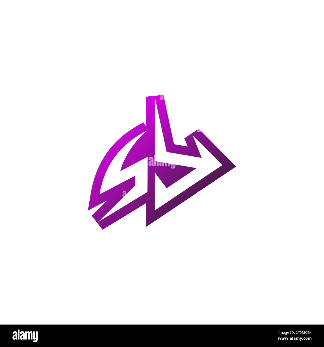 SY Premium emblem logo initial esport and gaming design concept Stock ...