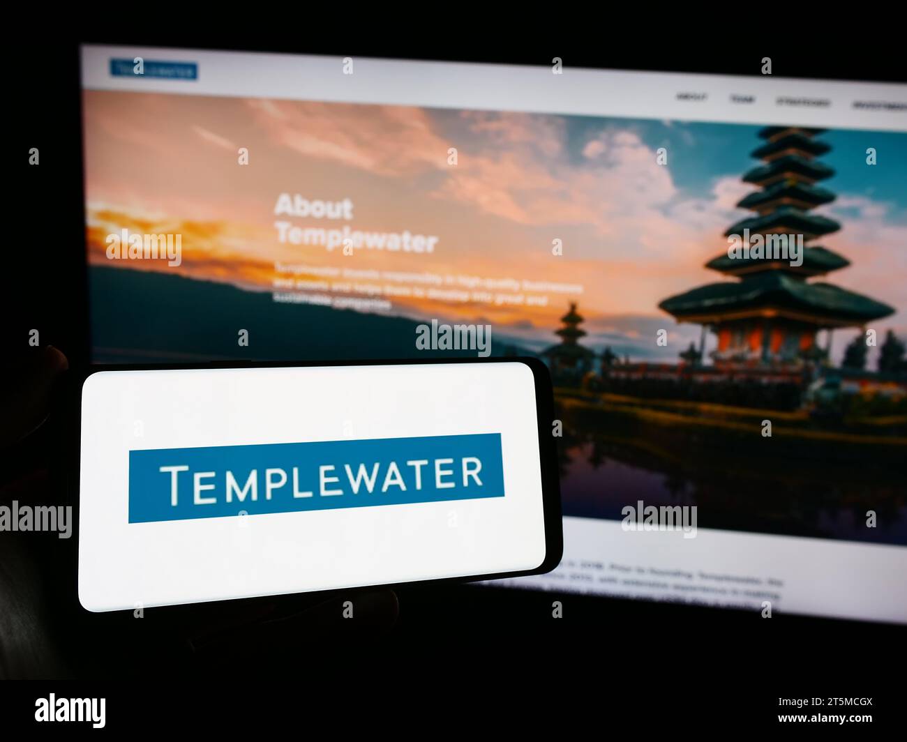 Templewater logo hi-res stock photography and images - Alamy