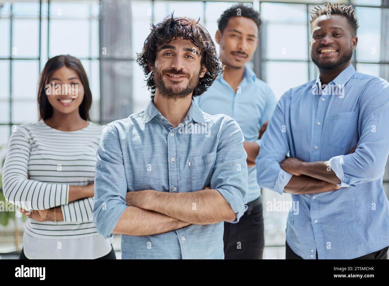 Corporate Collaboration: Professional Teamwork in Office Meeting Stock ...