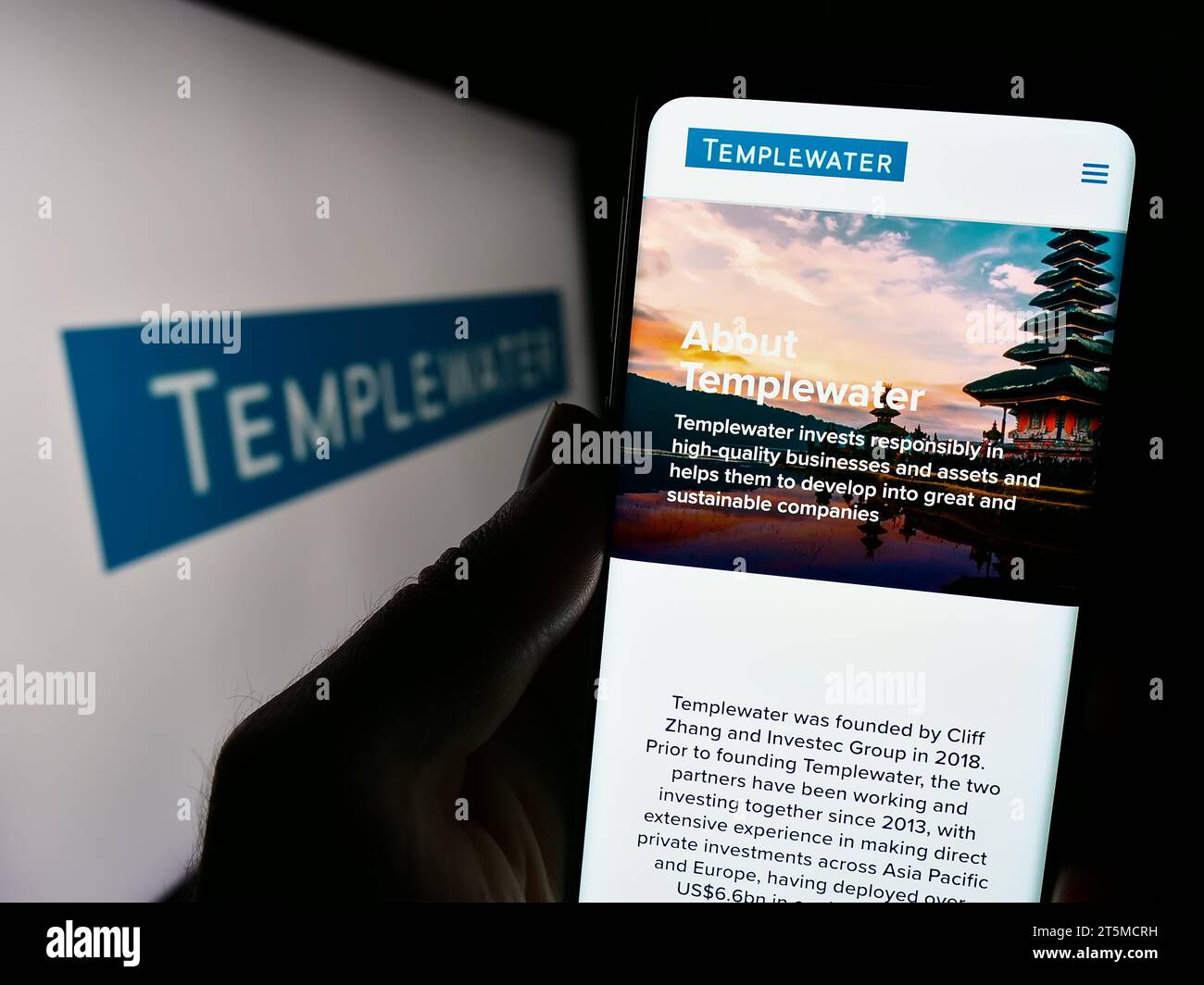Templewater logo hi-res stock photography and images - Alamy
