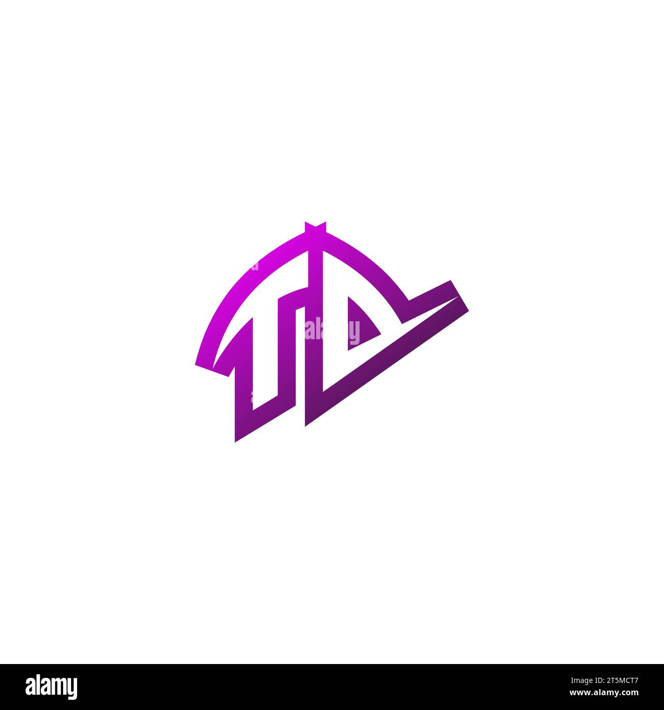 Td gaming logo hi-res stock photography and images - Alamy