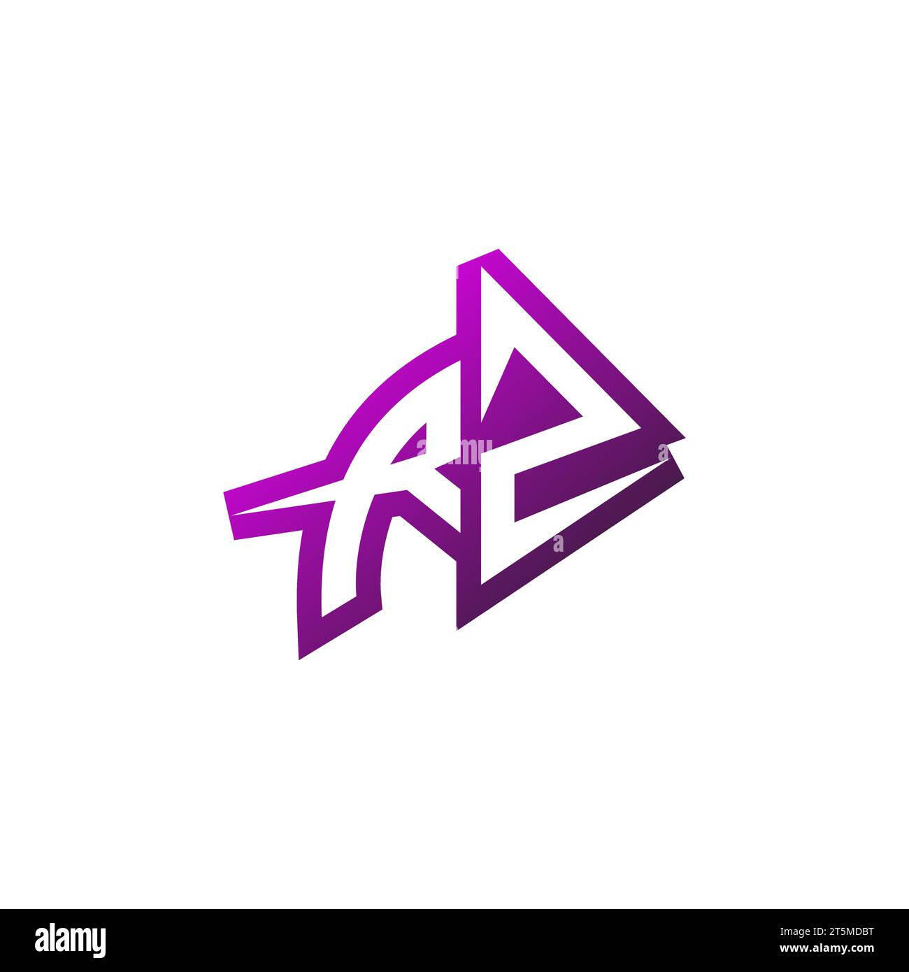 Rz gaming logo Stock Vector Images - Alamy