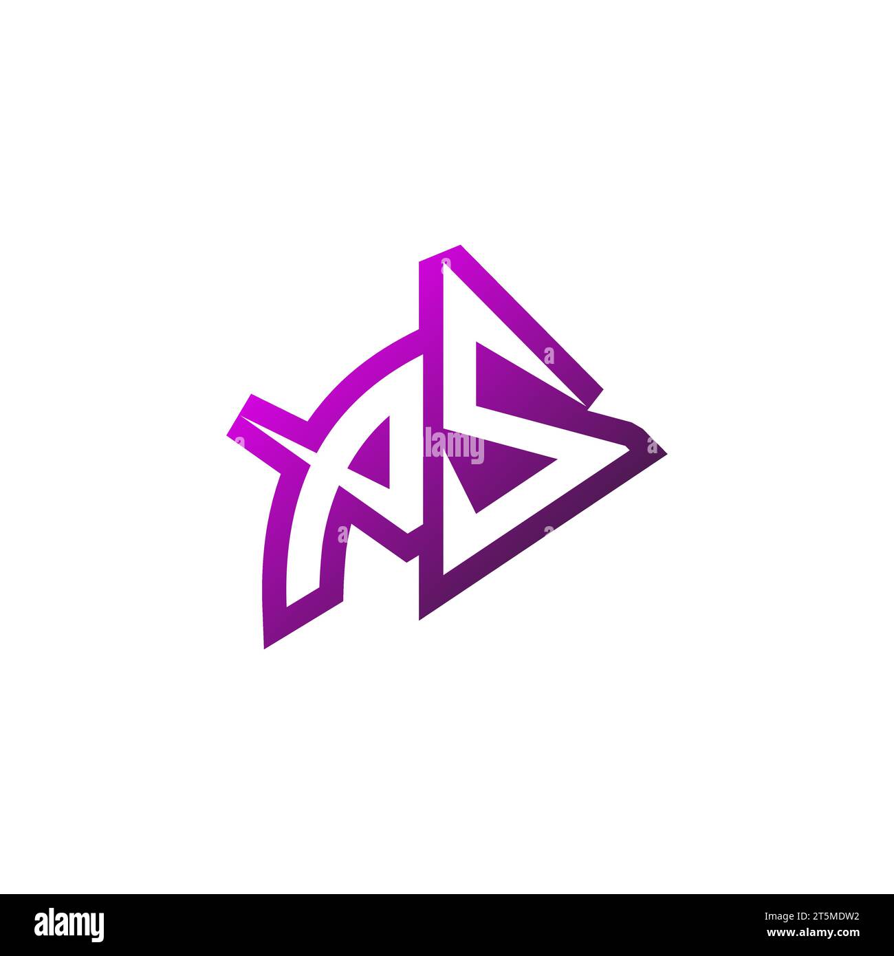 PS Premium emblem logo initial esport and gaming design concept Stock ...