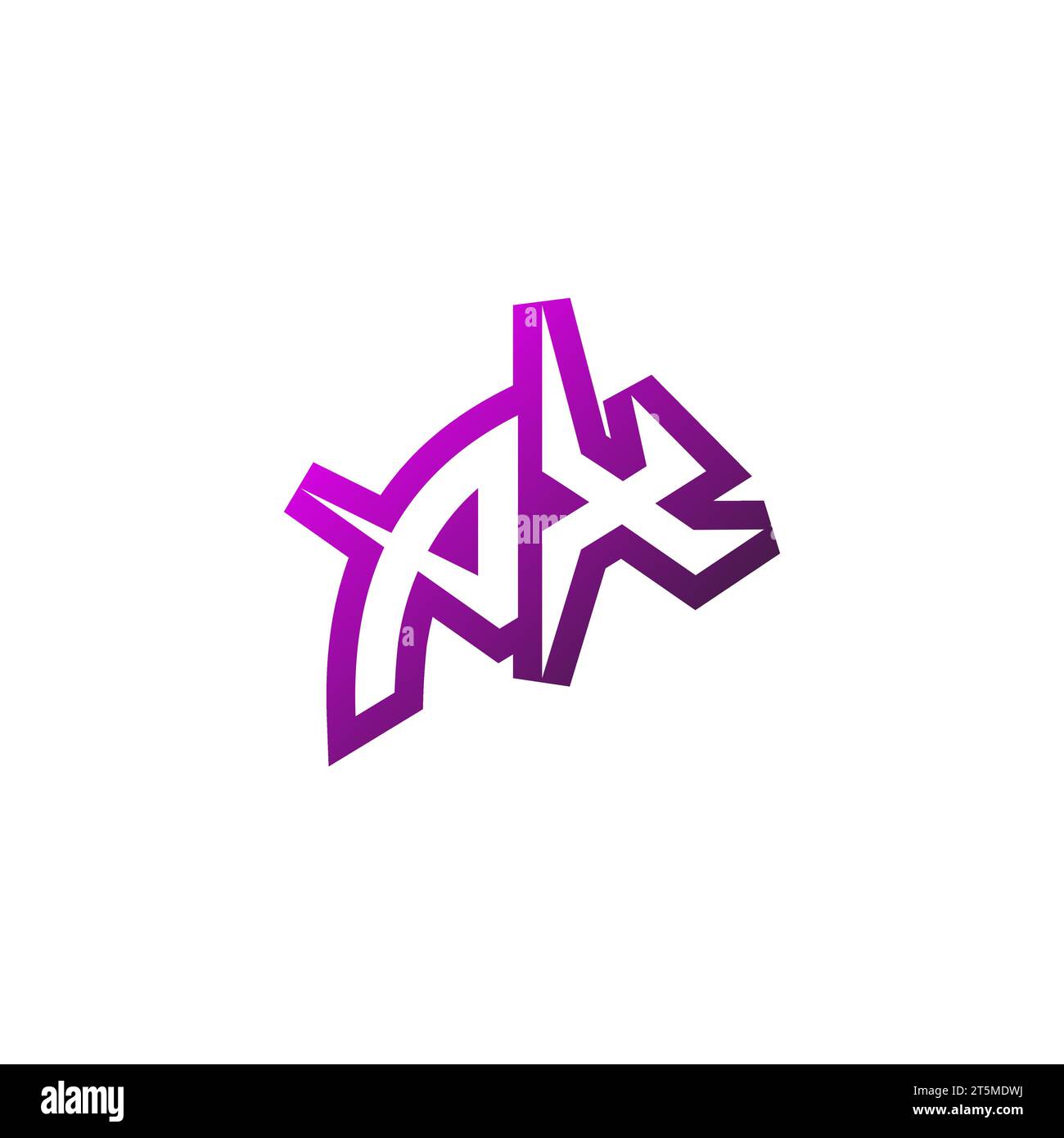PX Premium emblem logo initial esport and gaming design concept Stock ...