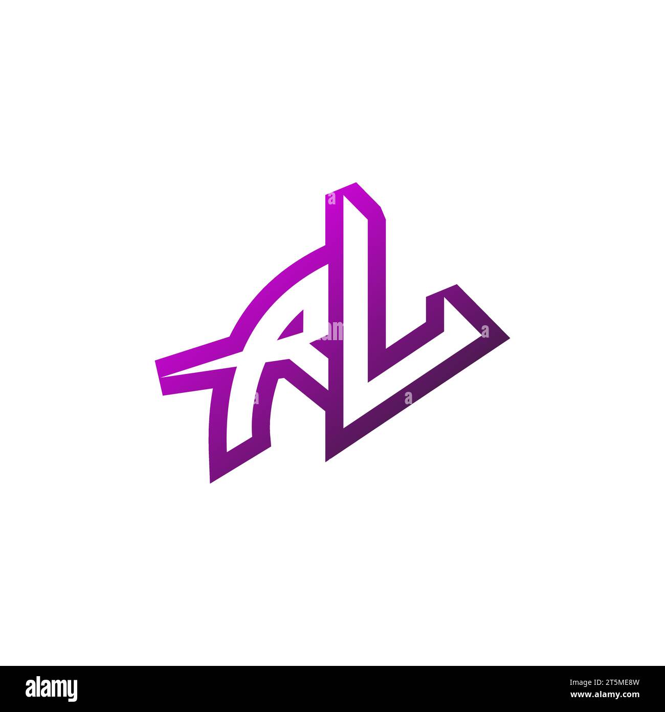 Ru letter logo design Cut Out Stock Images & Pictures - Alamy