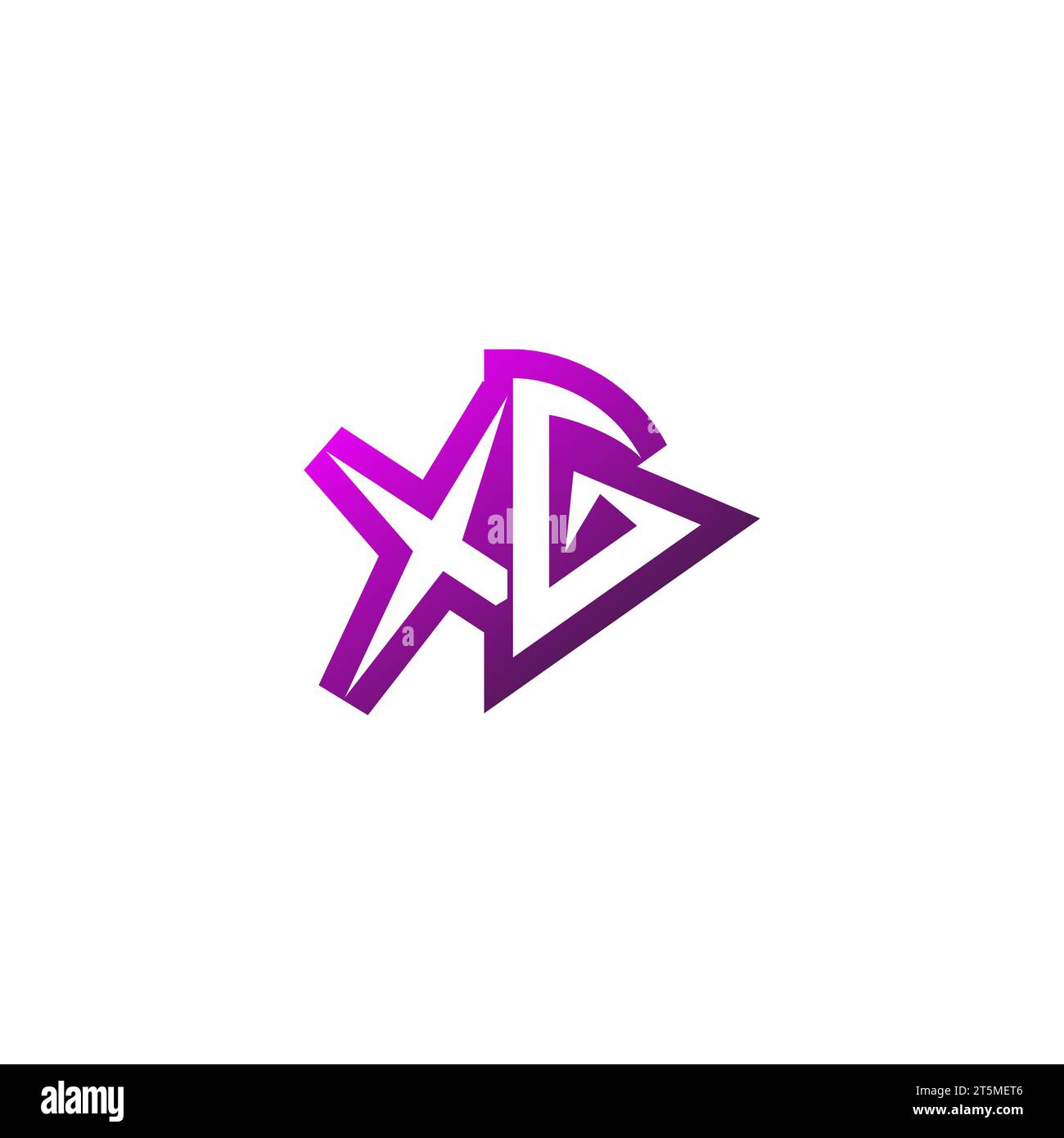 Xg gaming logo hi-res stock photography and images - Alamy