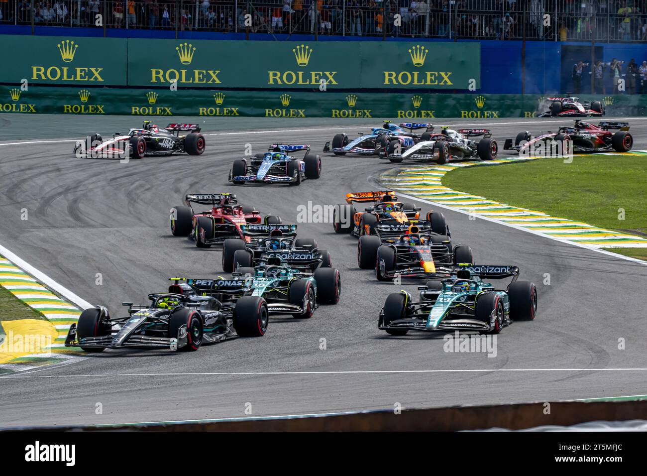 Lewis hamilton interlagos f1 2023 hi-res stock photography and images ...