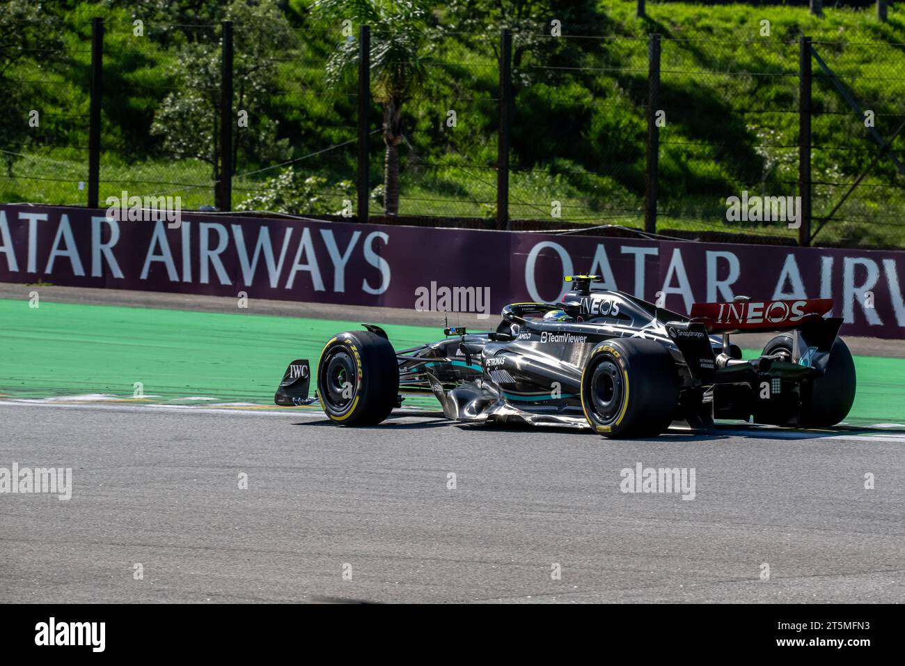 Lewis hamilton interlagos f1 2023 hi-res stock photography and images ...