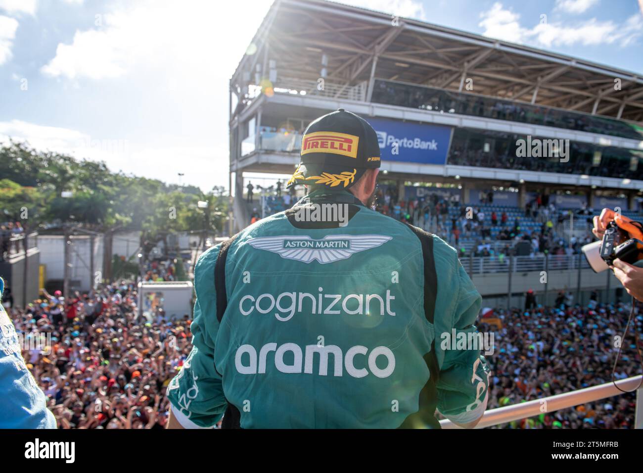 INTERLAGOS CIRCUIT, BRAZIL - NOVEMBER 05: Brazilian Grand Prix ...